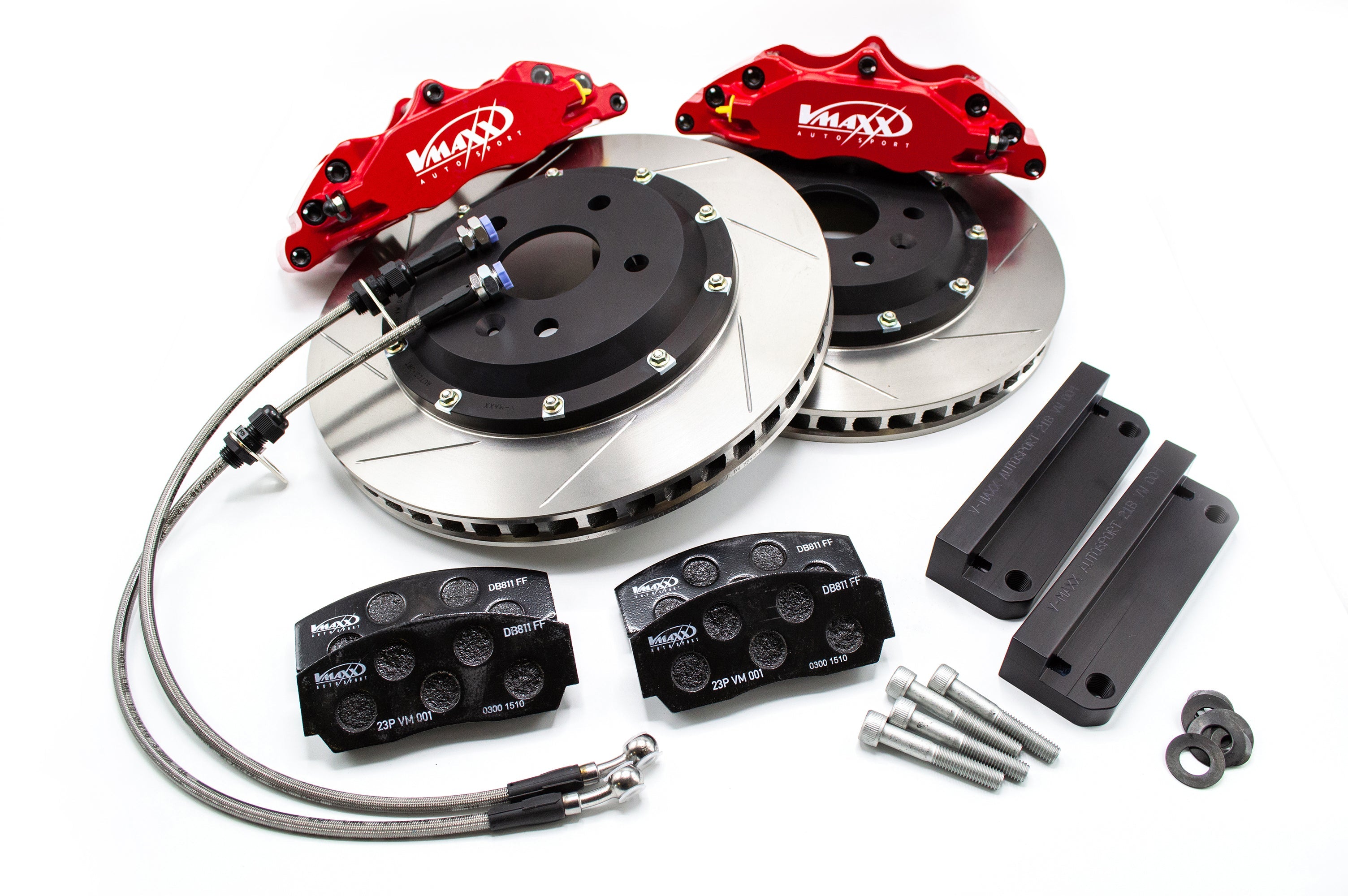 V-Maxx Big Brake Kits arrive ready to fit giving you improved braking ...